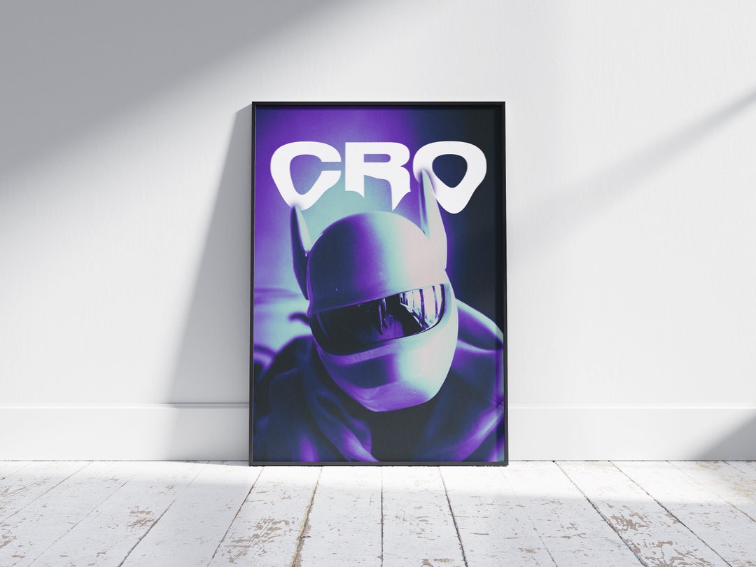 Cro Poster, Deutschrap Poster, Geschenke Unter 5 Euro, Digitaler ...