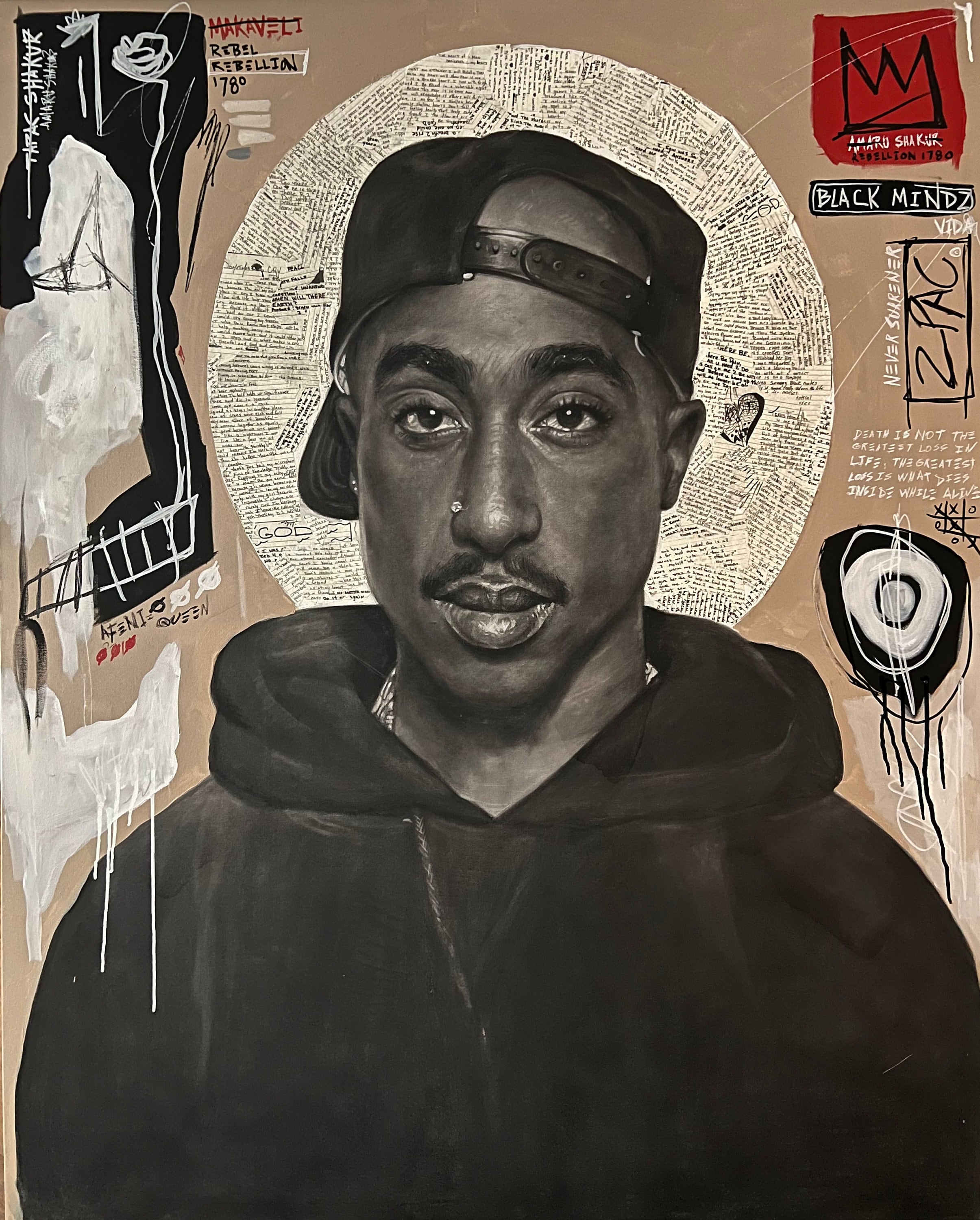 Makaveli (ode to Tupac Shakur) - Etsy