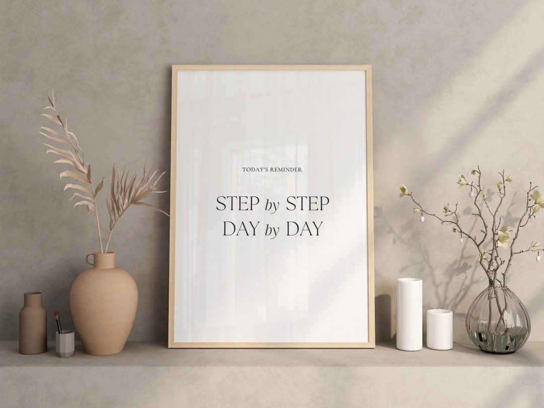 Daily Affirmations Poster, Printable Wall Art Quotes, Daily Reminder ...