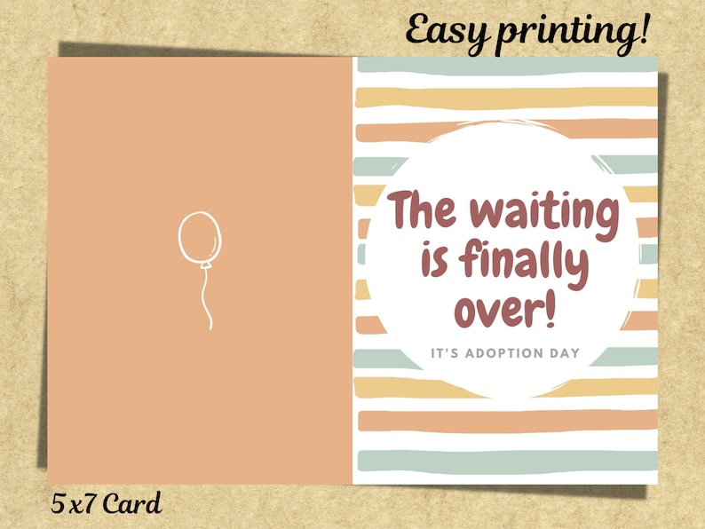 Adoption Card | Adoption Celebration | Happy Adoption Day | Digital ...