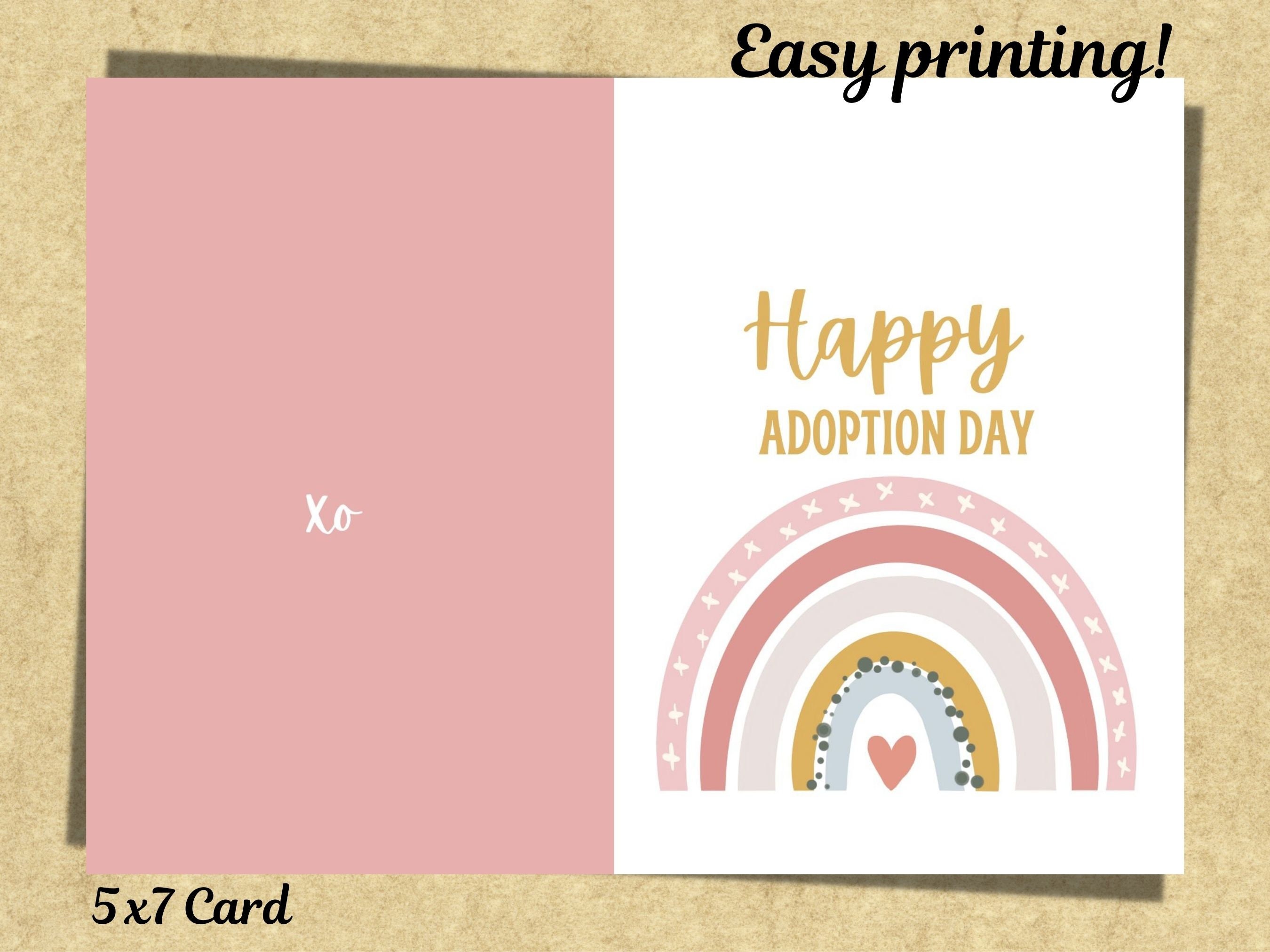 Adoption Card | Adoption Celebration | Happy Adoption Day | Digital ...
