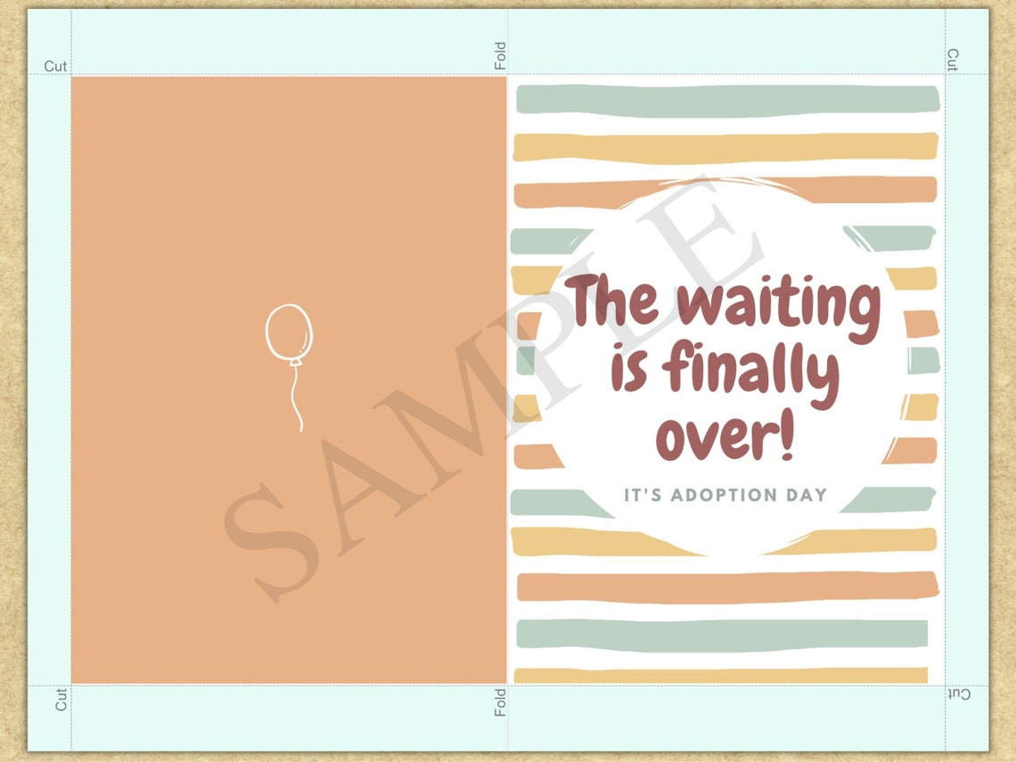 Adoption Card | Adoption Celebration | Happy Adoption Day | Digital ...