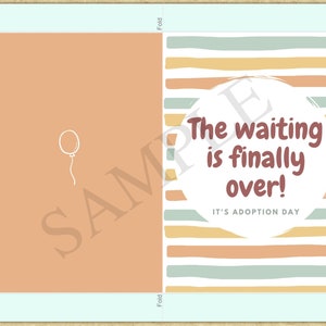 Adoption Card | Adoption Celebration | Happy Adoption Day | Digital ...