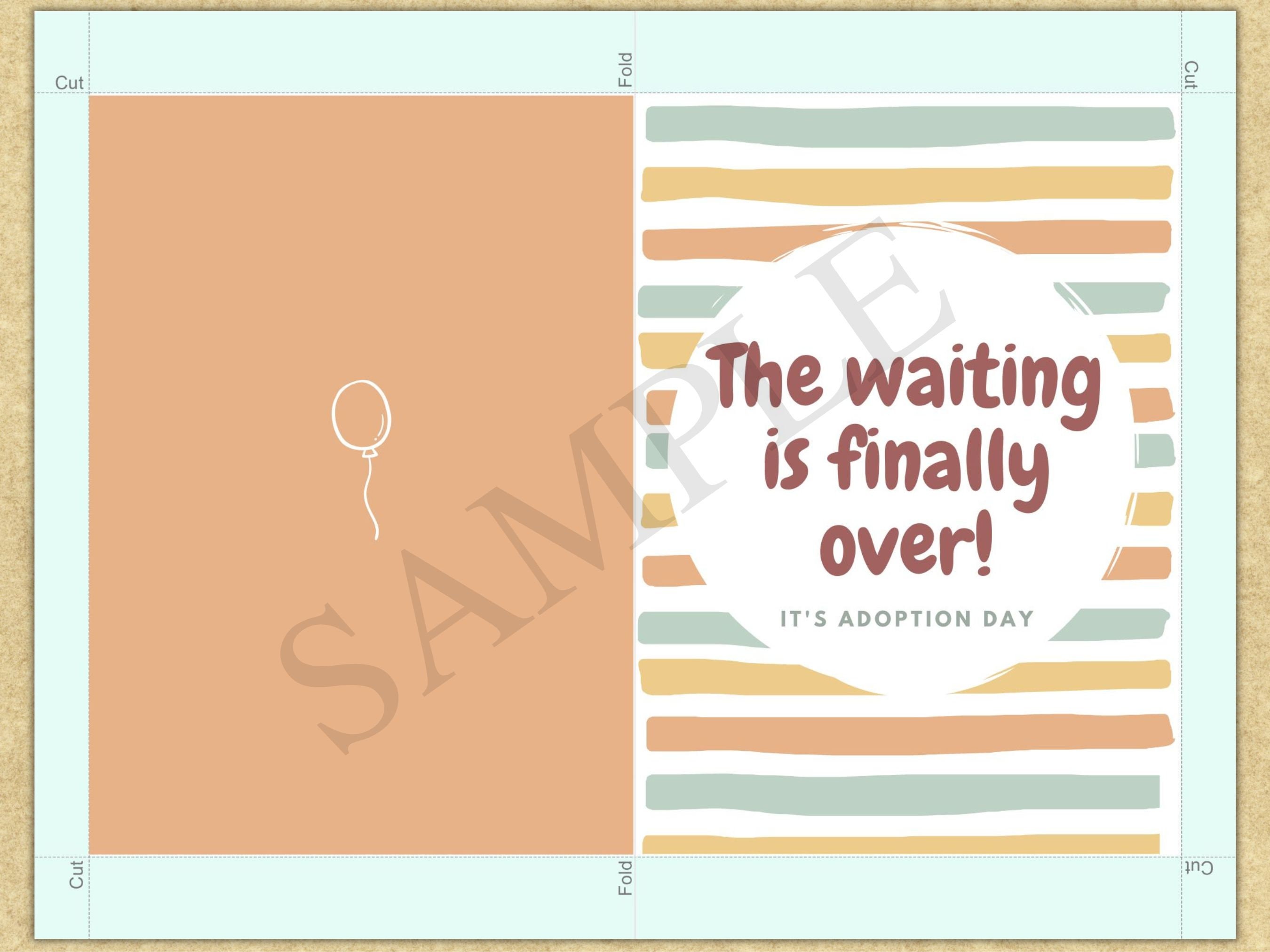Adoption Card | Adoption Celebration | Happy Adoption Day | Digital ...