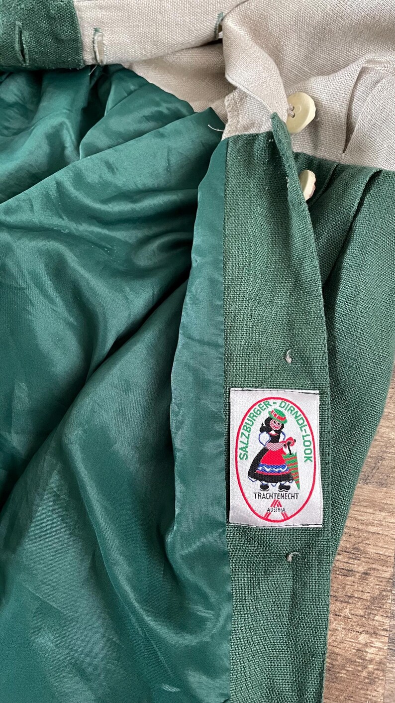 Vintage Tyrolean Style Dress With Pockets /made in Austria - Etsy