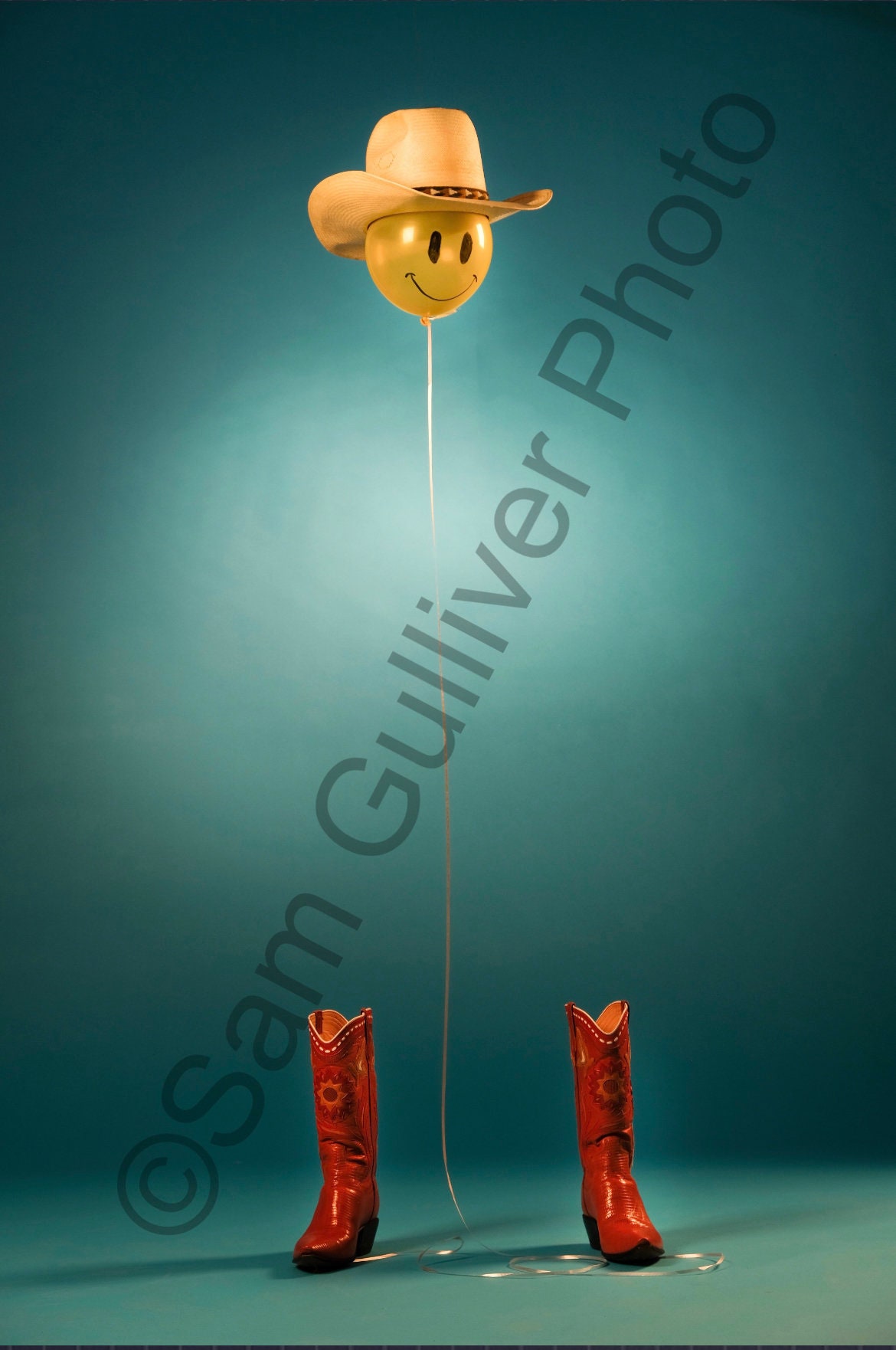 Smiley Face Cowboy | Instant Download | Printable Photograph | Fine Art ...