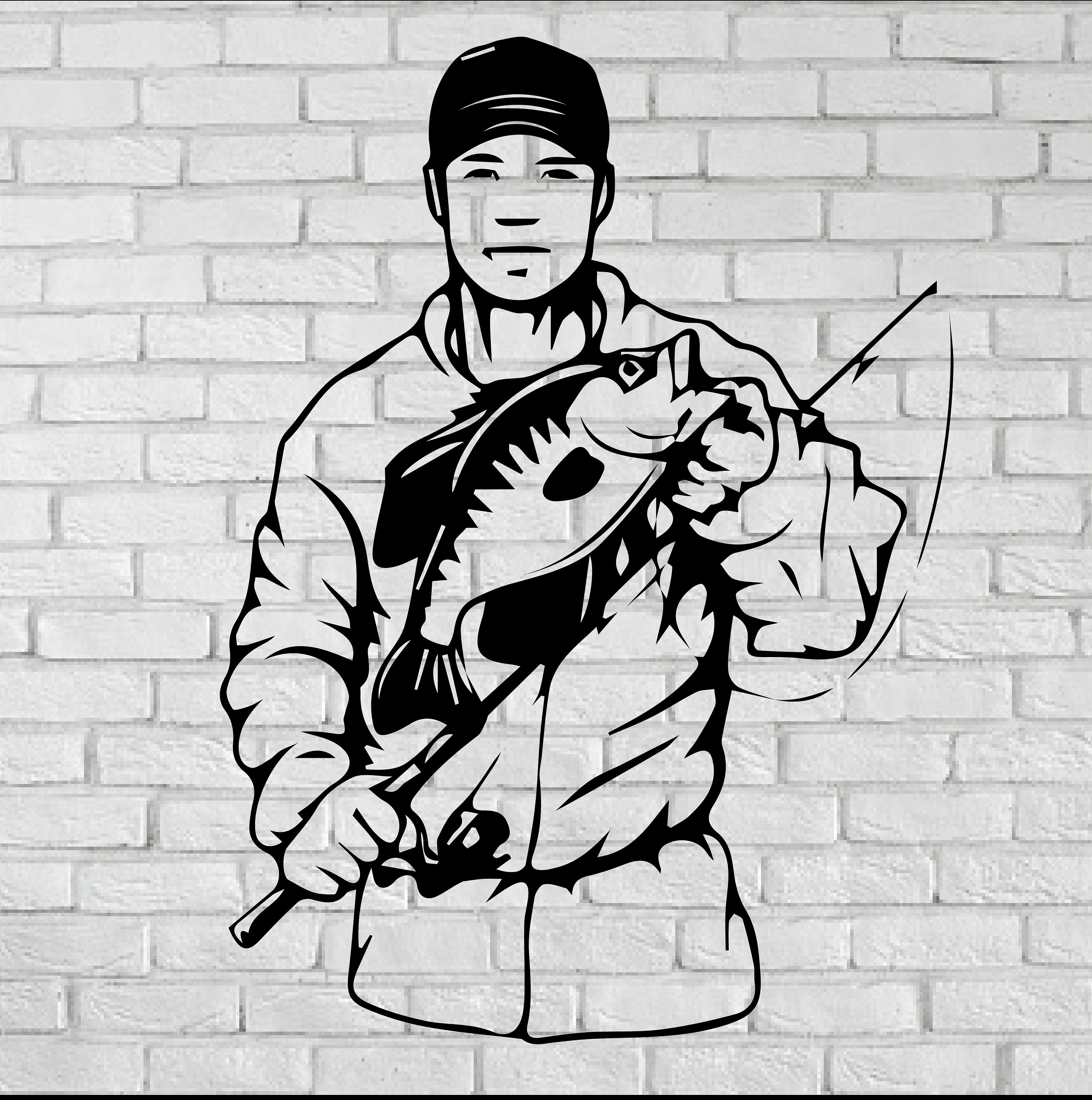 Crappie Fishing Svg, Fishing Svg, Crappie Fish PDF, Crappie Clipart ...