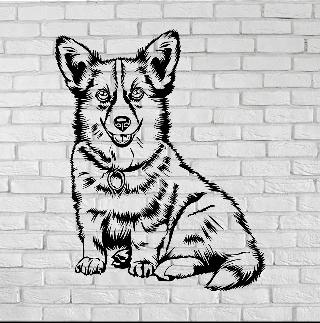 Corgi SVG, Corgi Silhouettes Pdf, Dog Files for Cricut Png, Corgi ...