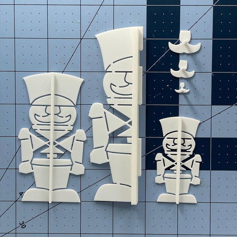 Toy Soldier Wood Carving Stencil | 3D Printed Template for Caricature ...