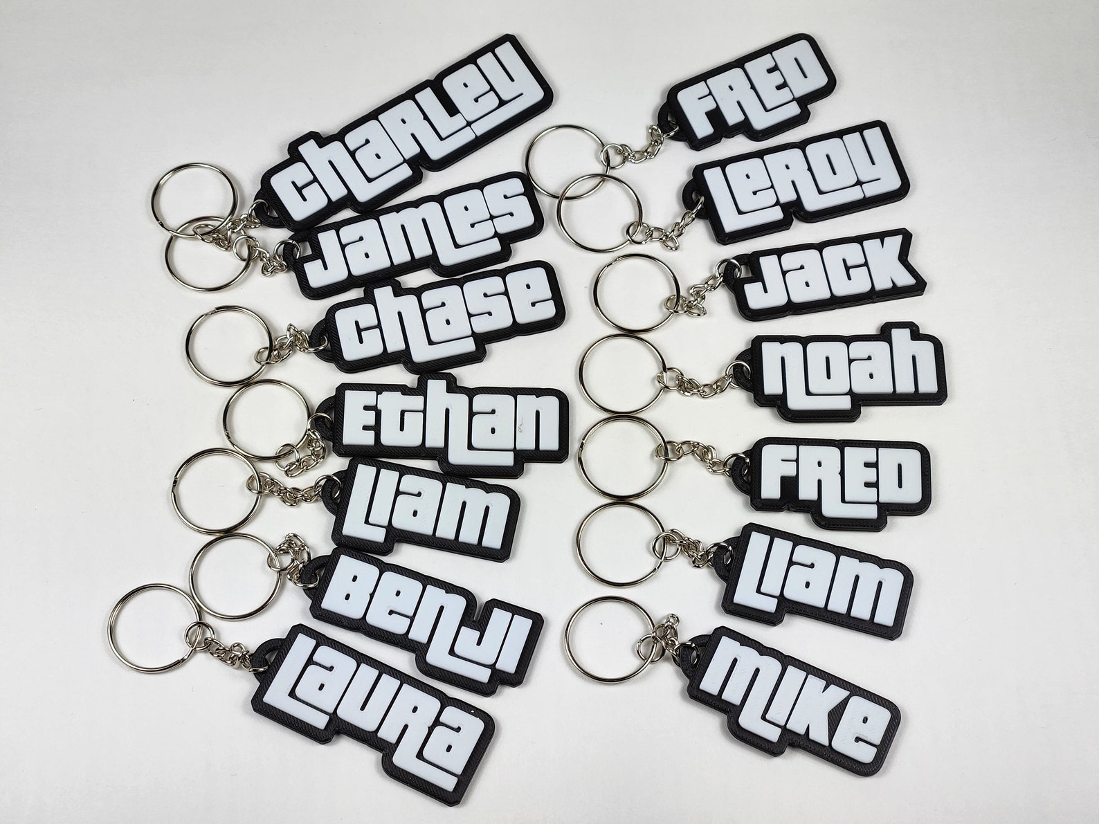 Theft Styled Personalized Keychain GTA Keyring Bag Charm - Etsy