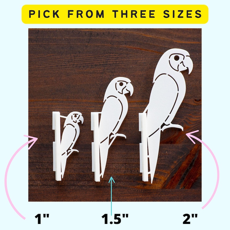 Parrot Wood Carving Stencil SET | 3D Printed Template for Caricature ...