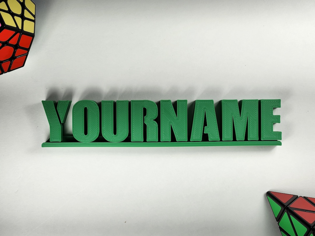 Personalized Cod Warzone Gamer Tag 3D Printed Nameplate Game ...