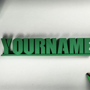 Personalized Cod Warzone Gamer Tag 3D Printed Nameplate Game ...