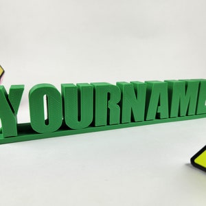 Personalized Cod Warzone Gamer Tag 3D Printed Nameplate Game ...