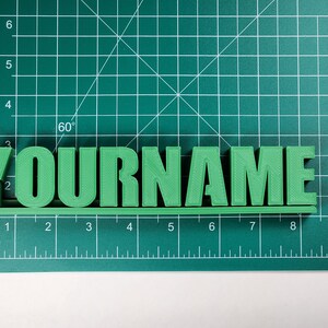 Personalized Cod Warzone Gamer Tag 3D Printed Nameplate Game ...