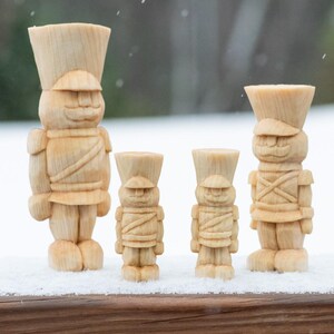 Toy Soldier Wood Carving Stencil | 3D Printed Template for Caricature ...