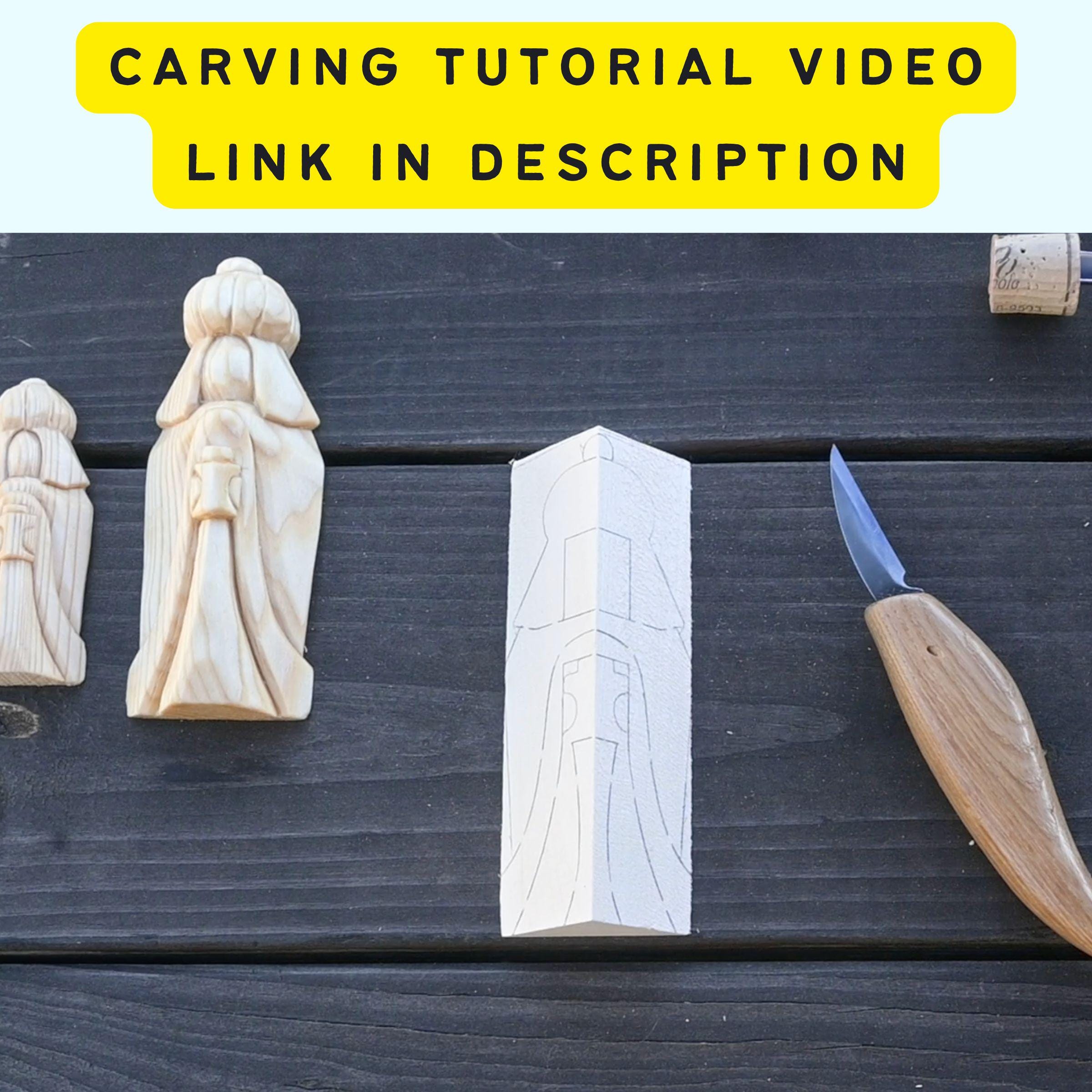 Three Kings Carving Stencil Set | 3D Printed Template for Caricature ...