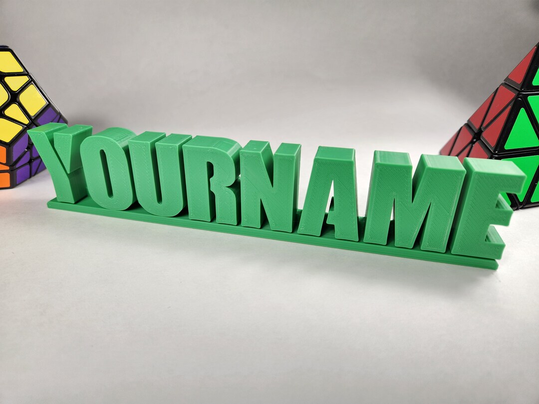 Personalized Cod Warzone Gamer Tag 3D Printed Nameplate Game ...
