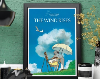 The Wind Rises Poster - Etsy