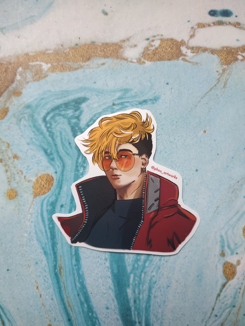 Trigun Stampede Water-proof Stickers | Vash the Stampede | Nicholas ...