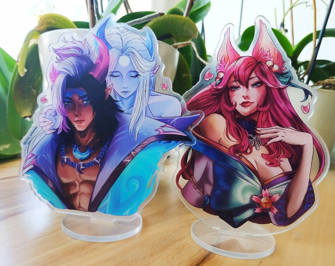 League of Legends | Spirit Blossom Ahri | Spirit Blossom Aphelios ...