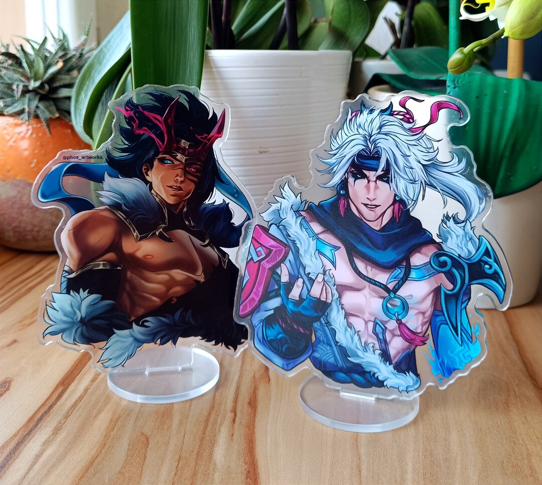 League of Legends | Snow Moon Kayn | Kayn | Snow Moon Varus | Varus | Double-sided Acrylic ...