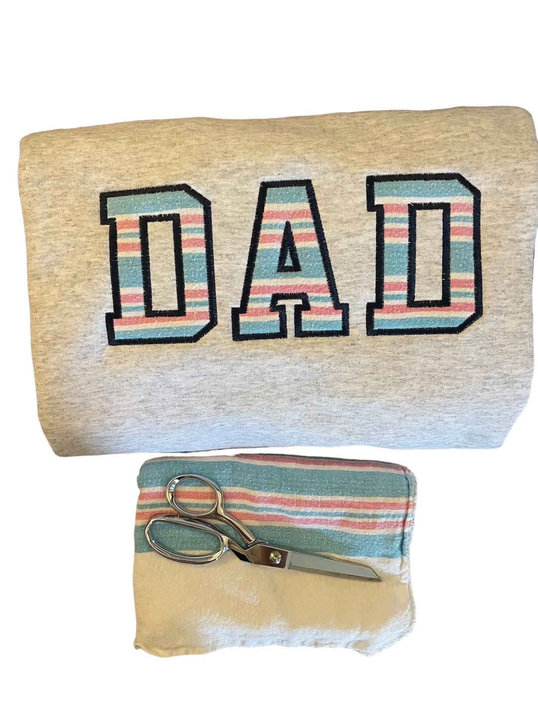 Personalized Embroidered Dad Sweatshirt Baby Clothes Sweatshirt Floral ...