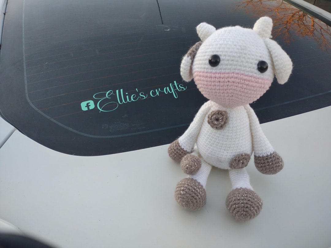 Mabel the Cow. Cow Plushie. Crochet Cow. Amigurumis Cow. - Etsy