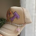 Hat Chain With Pearls (silver or Gold) - Double Stranded With Charm ...
