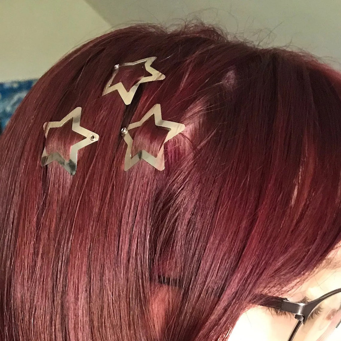 Star Clips, Stair Hair Clips, Star Barrettes, Clips for Hair, Kids Hair ...