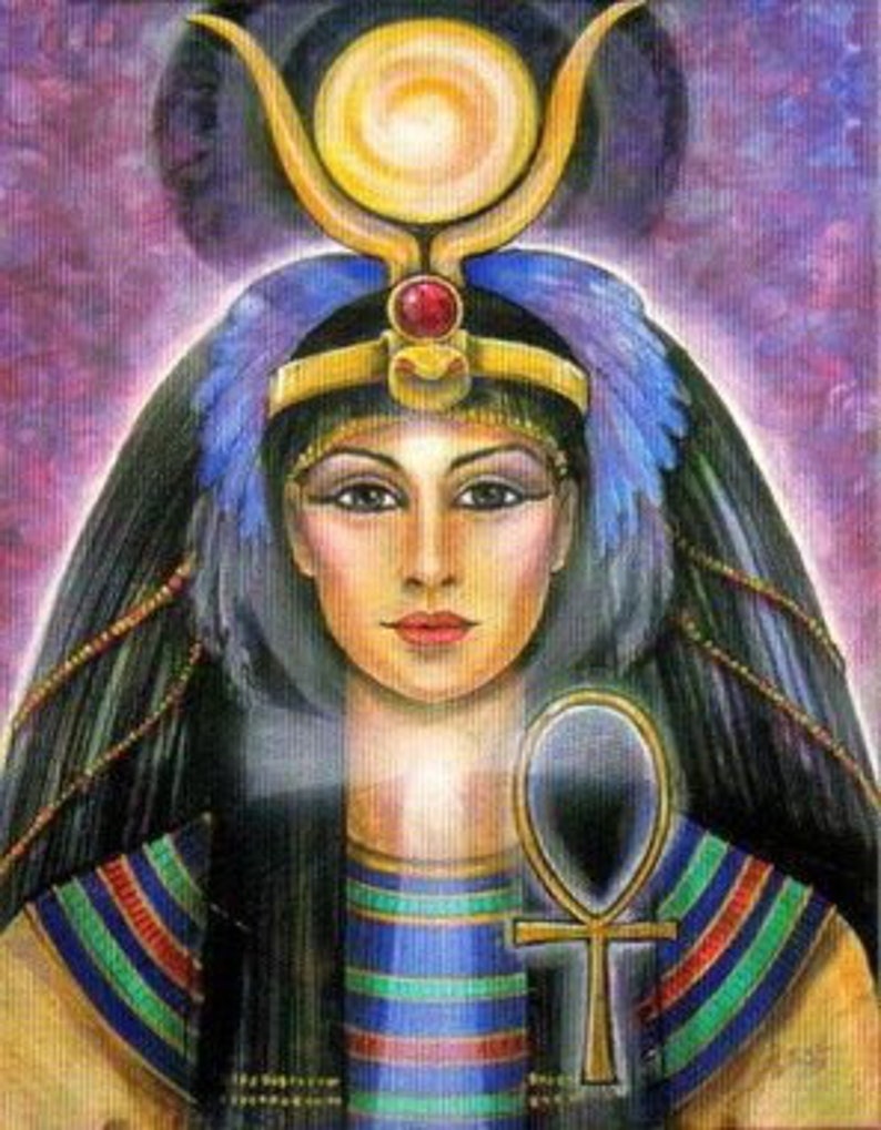 Receive Blessings From Isis, Goddess Auset, Offering to Isis, Egyptian ...