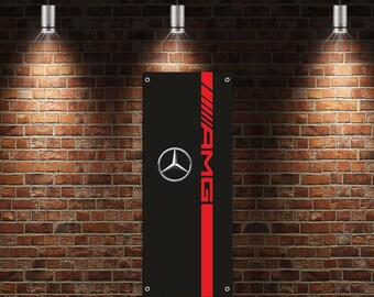 Mercedes Vinyl Sign - Etsy