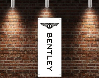 BENTLEY Logo Banner Vinyl Garage Signoffice or Showroom - Etsy