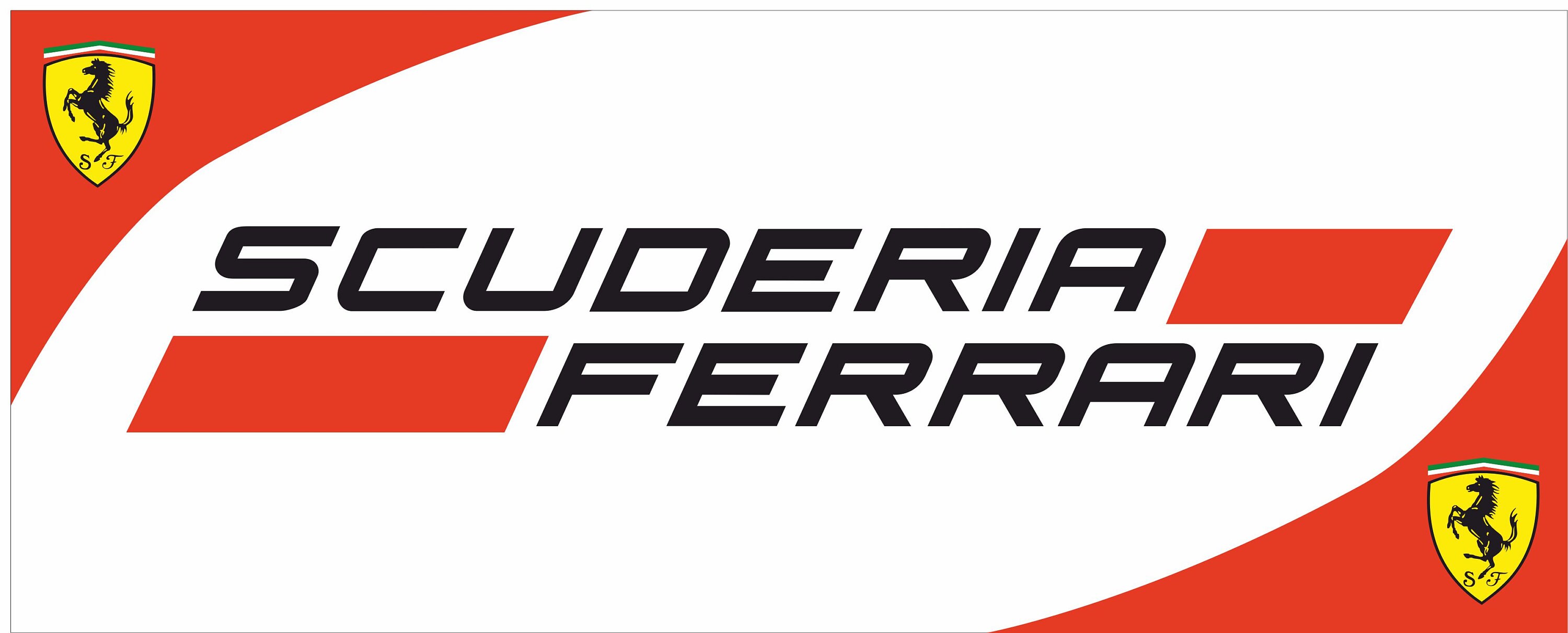 FERRARI Logo Banner Vinyl, Garage Sign,office or Showroom, Flag, Racing ...