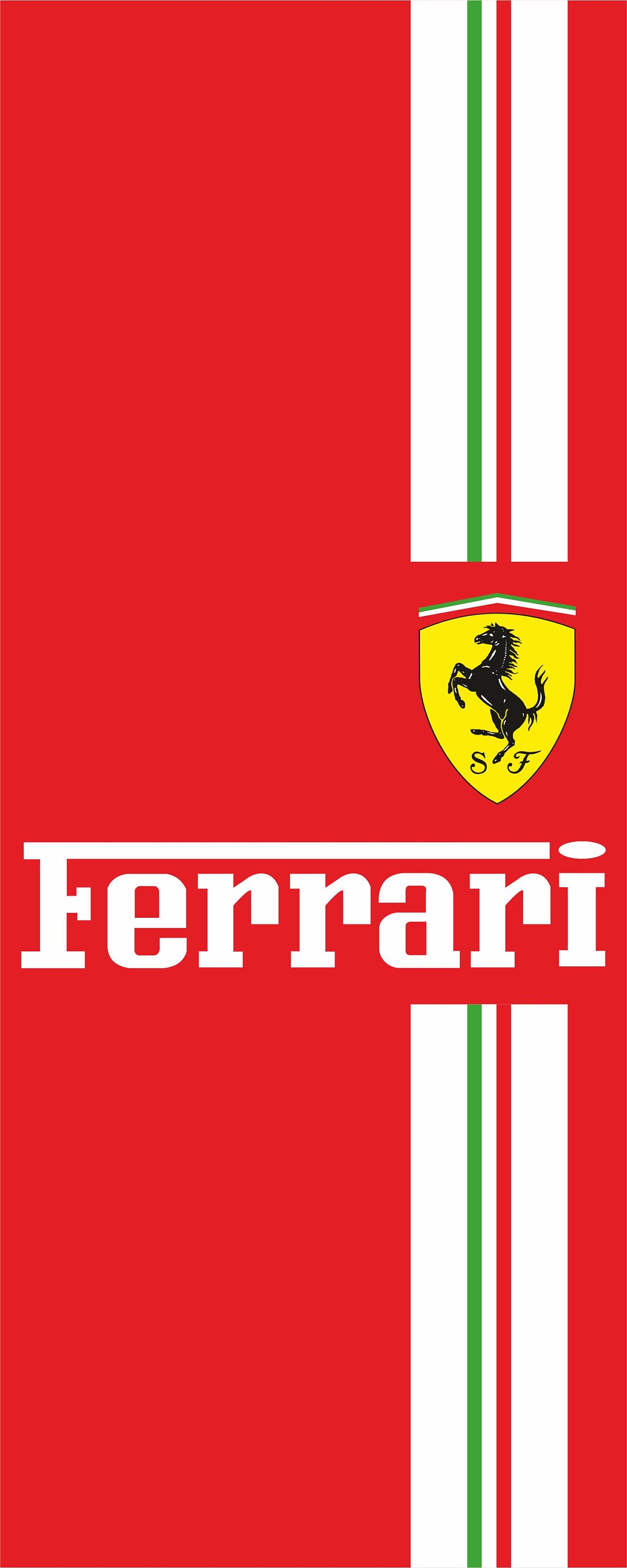 FERRARI Logo Banner Vinyl, Garage Sign,office or Showroom, Flag, Racing ...