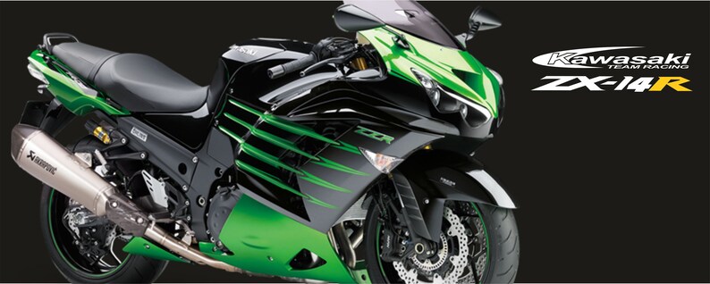 KAWASAKI Logo Banner Vinyl, Garage Sign,office or Showroom, Flag ...