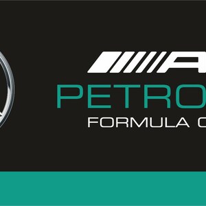 Mercedes AMG Petronas Logo Banner Vinyl, Garage Sign,office or Showroom ...