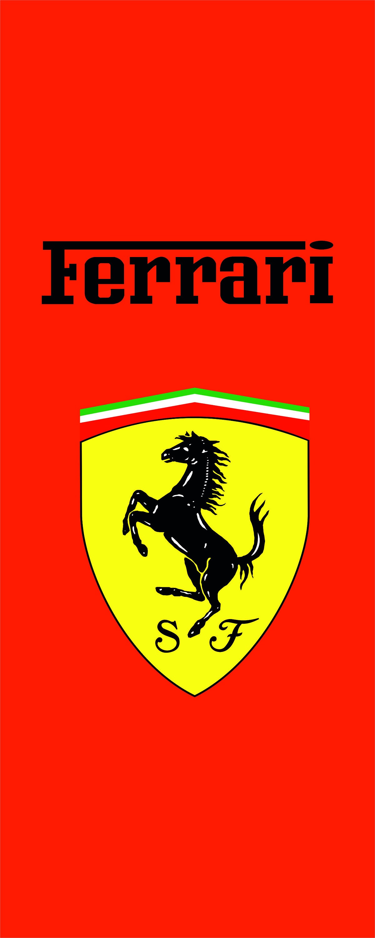 FERRARI Logo Banner Vinyl, Garage Sign,office or Showroom, Flag, Racing ...