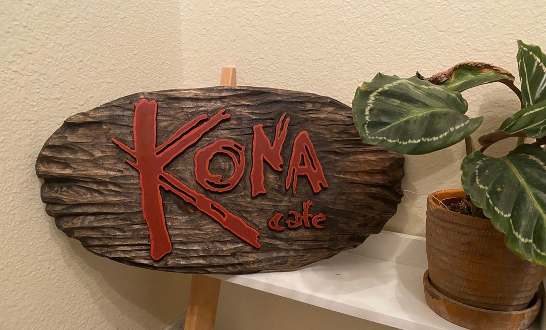 Walt Disney World Kona Cafe Sign - Etsy