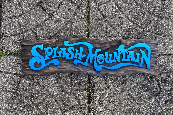 Splash Mountain Sign