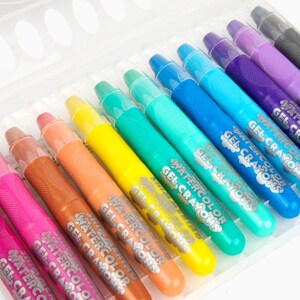 Sparkle Watercolor Gel Crayons - Etsy