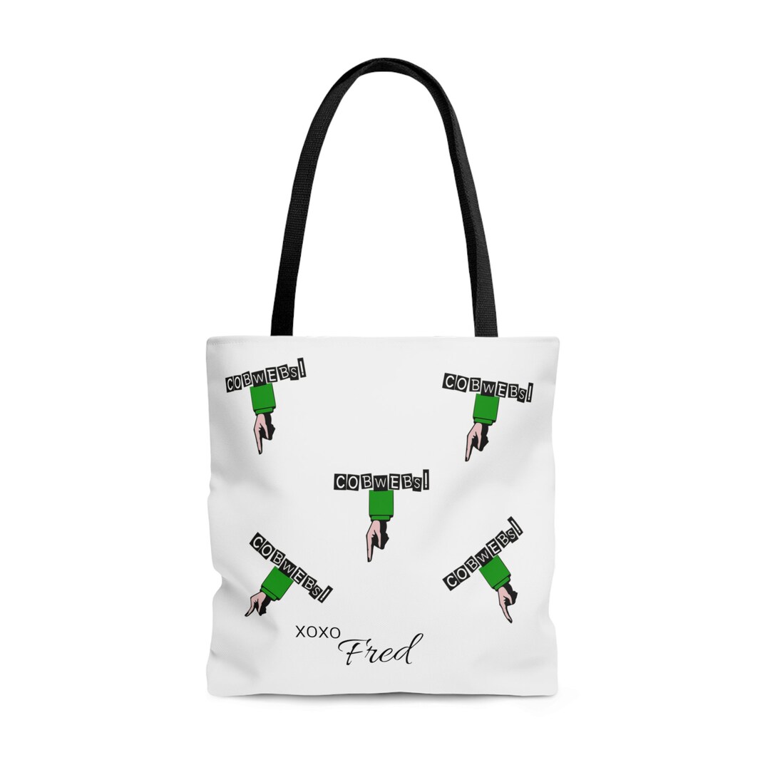 Drop Dead Fred Party Tote Cobwebs Canvas Tote 90's - Etsy