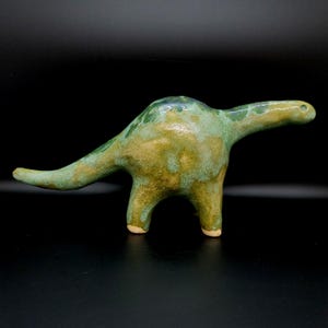 Diplodocus Figurine in Natural Clay, Dinosaur Figurine - Etsy