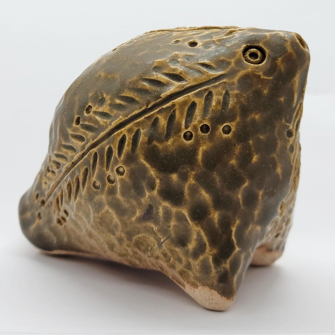 Handcrafted Ceramic Whistle With Leaf Design – Unique Home Decor - Etsy