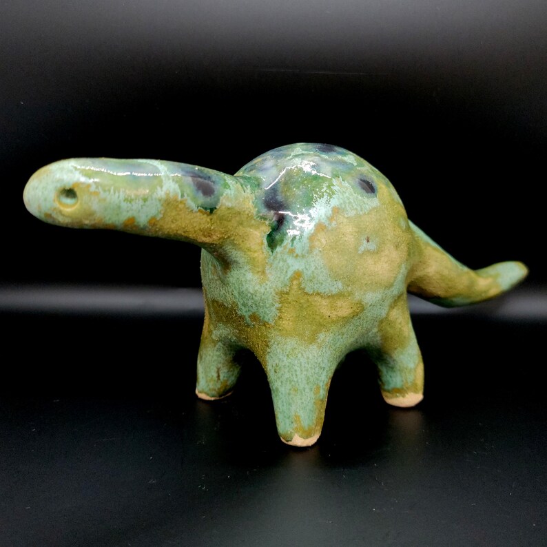 Diplodocus Figurine in Natural Clay, Dinosaur Figurine - Etsy