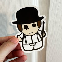 CULT FILMS - SET 2 - A5 Vinyl Sticker Sheet (battle Royale, A Clockwork ...