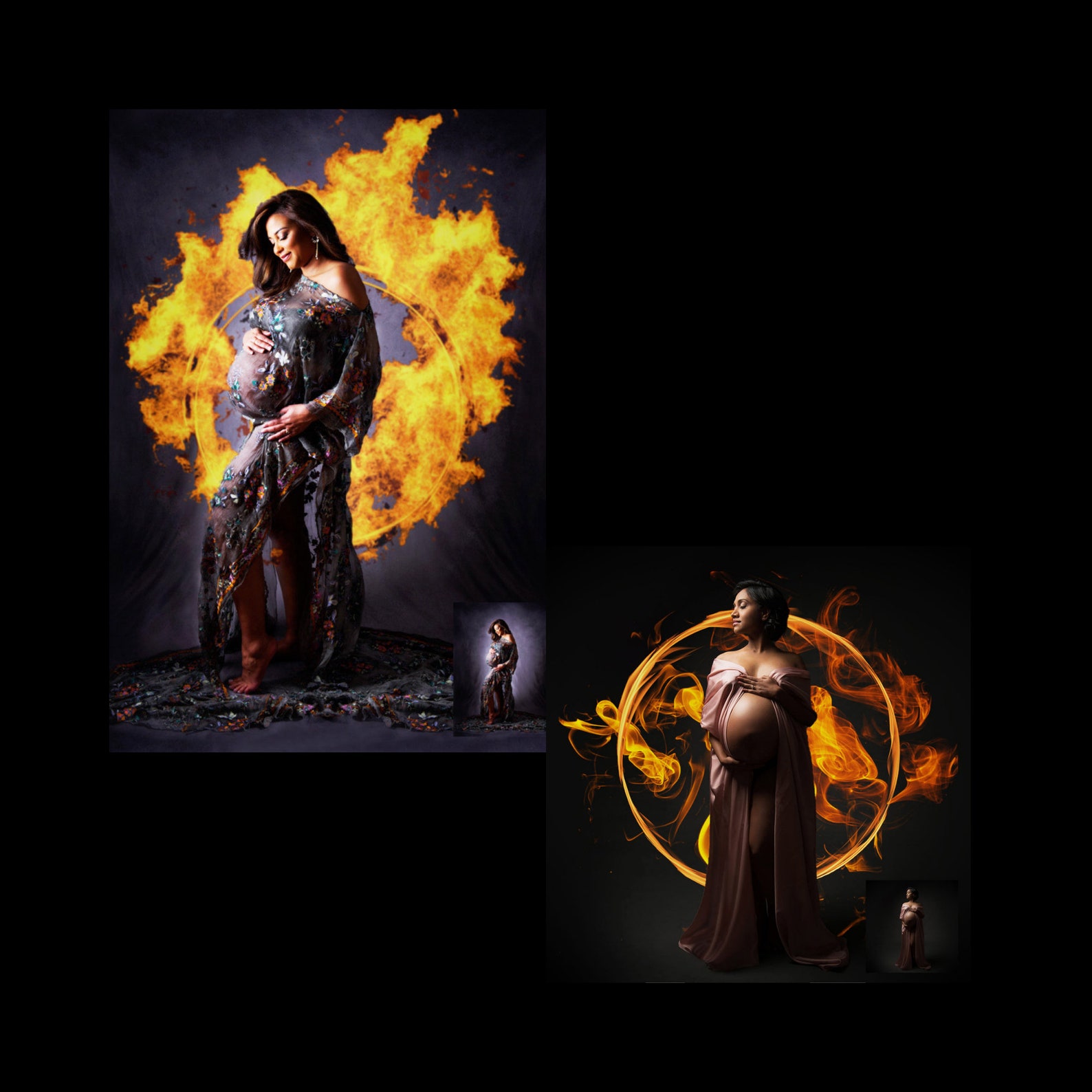 Fire Ring Overlays for Studio Maternity Fire Ring Overlays - Etsy