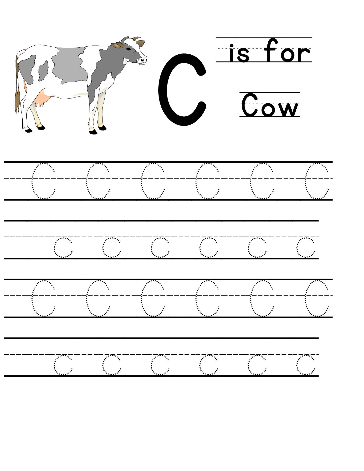 Farm-themed Pre-k Alphabet Tracing Packet - Etsy
