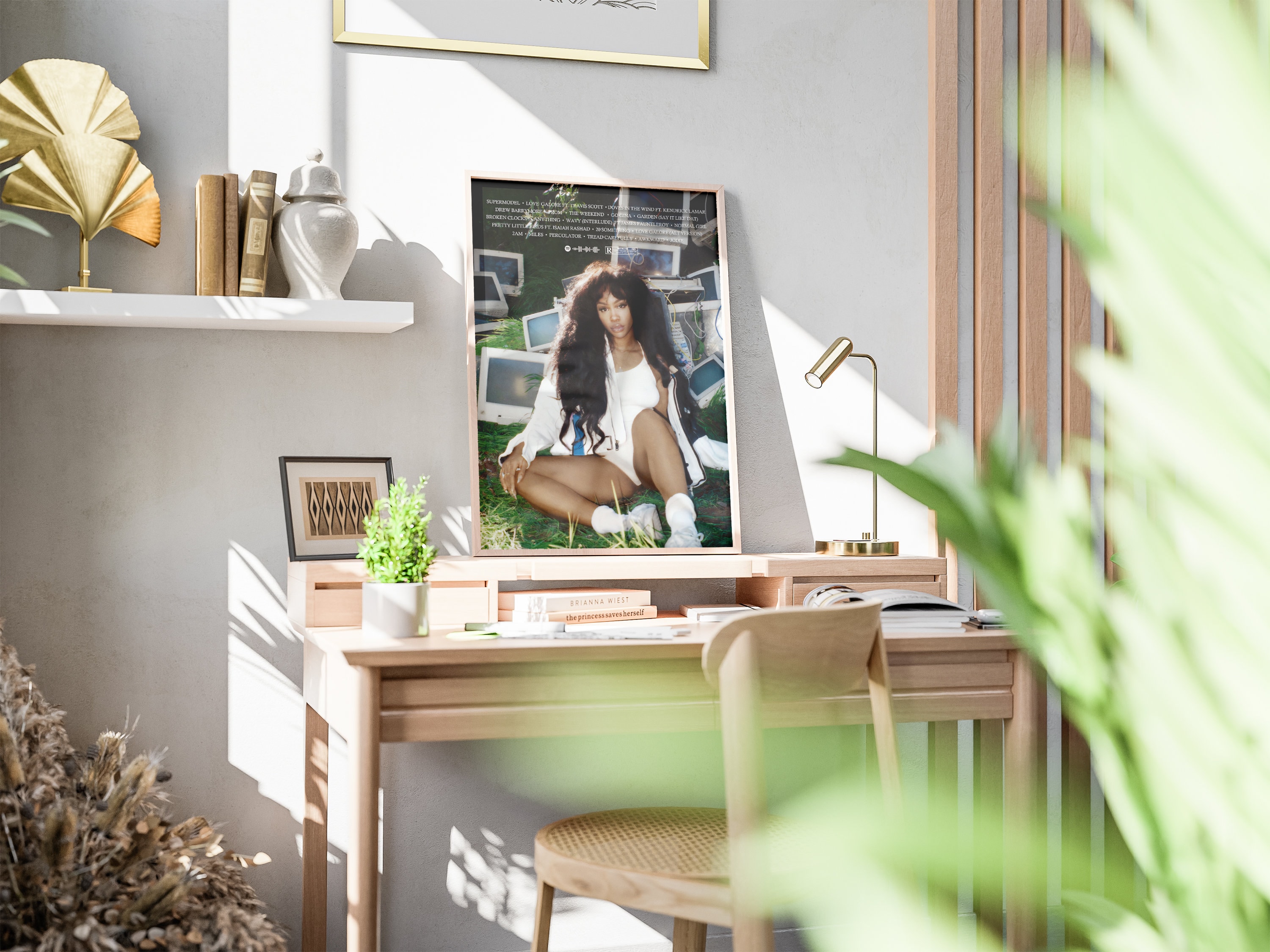 Sza Album Poster, Music Posters, Hip Hop Poster, Sza Art, Sza Aesthetic ...