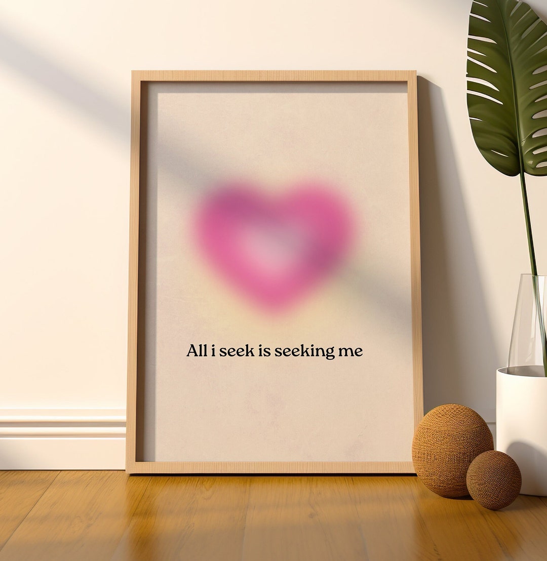 Law of Attraction Print Positive Affirmation Poster Manifestation Art ...